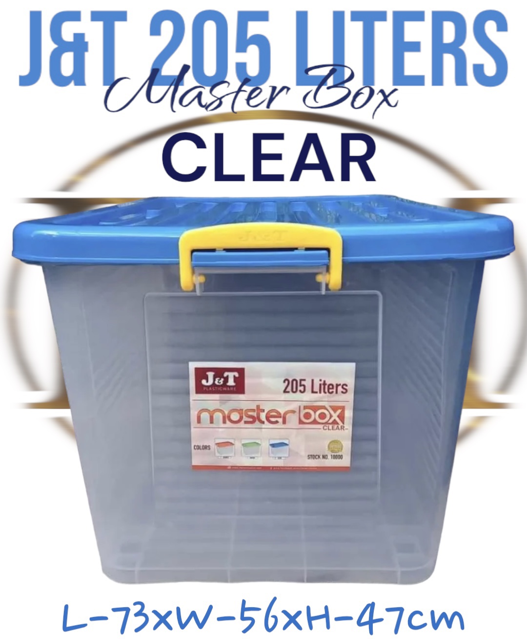 J&T 205 Liters Master/Storage Box | Lazada PH