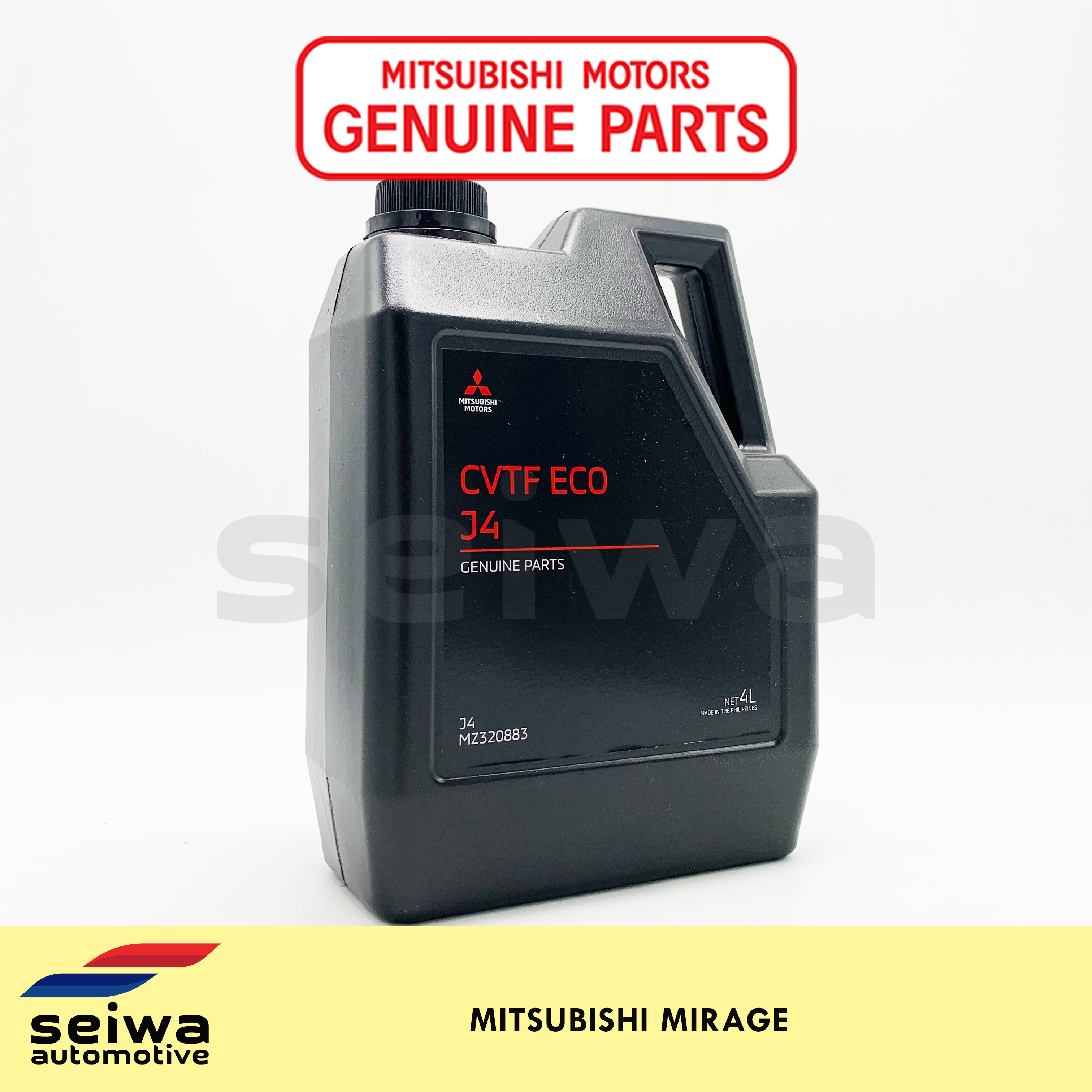 [4 LITERS] Mitsubishi Mirage CVT J4 (Continously Variable Transmission ...