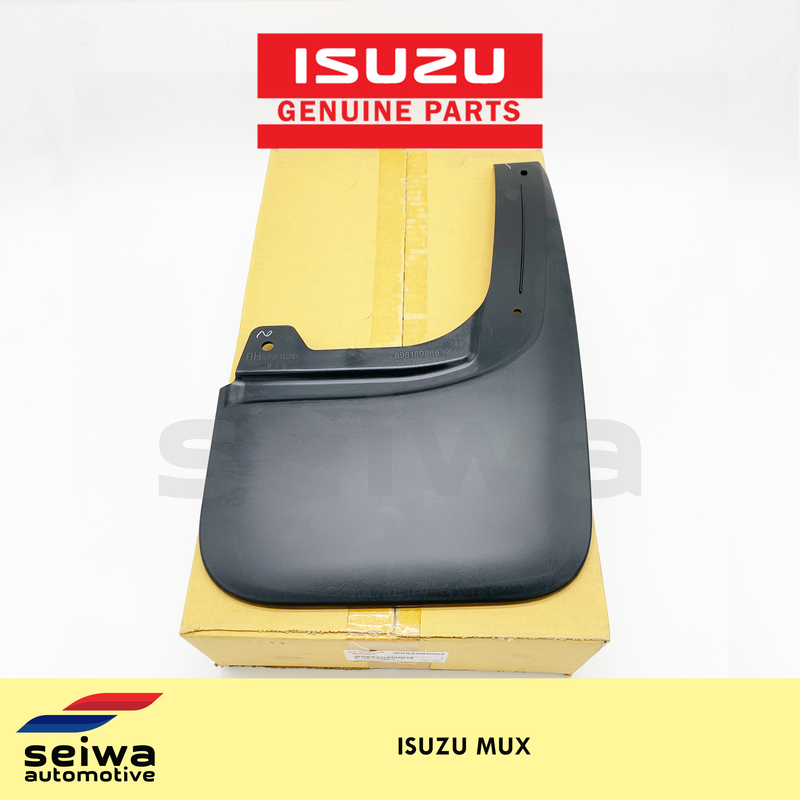 Isuzu MUX Mud Guard Rear RH - [2014 - 2019] Isuzu DMax Mud Guard Rear ...