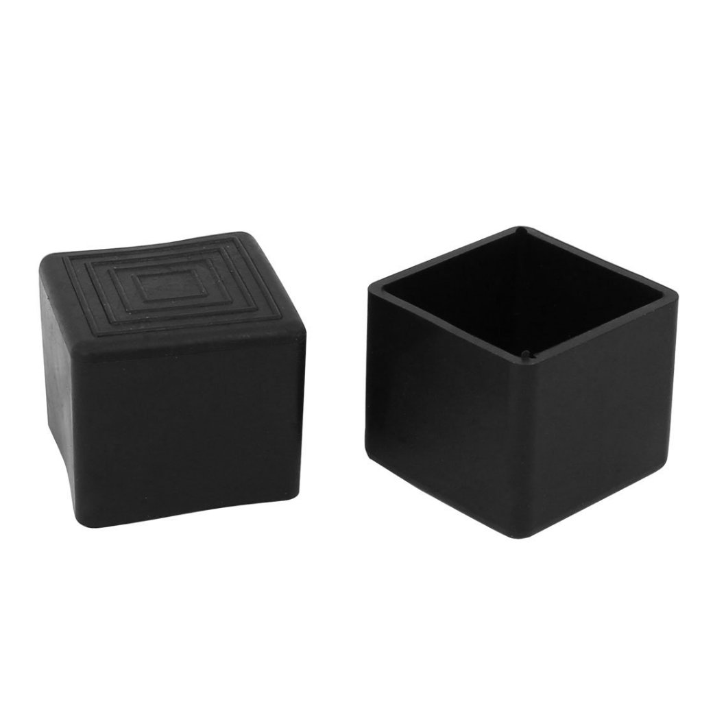 Rubber Footings Tubular Square Rectangle Furniture Chair Table Feet ...