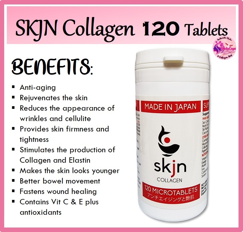 SKJN Collagen 120 Microtablets Made in Japan 120,000mg | Lazada PH