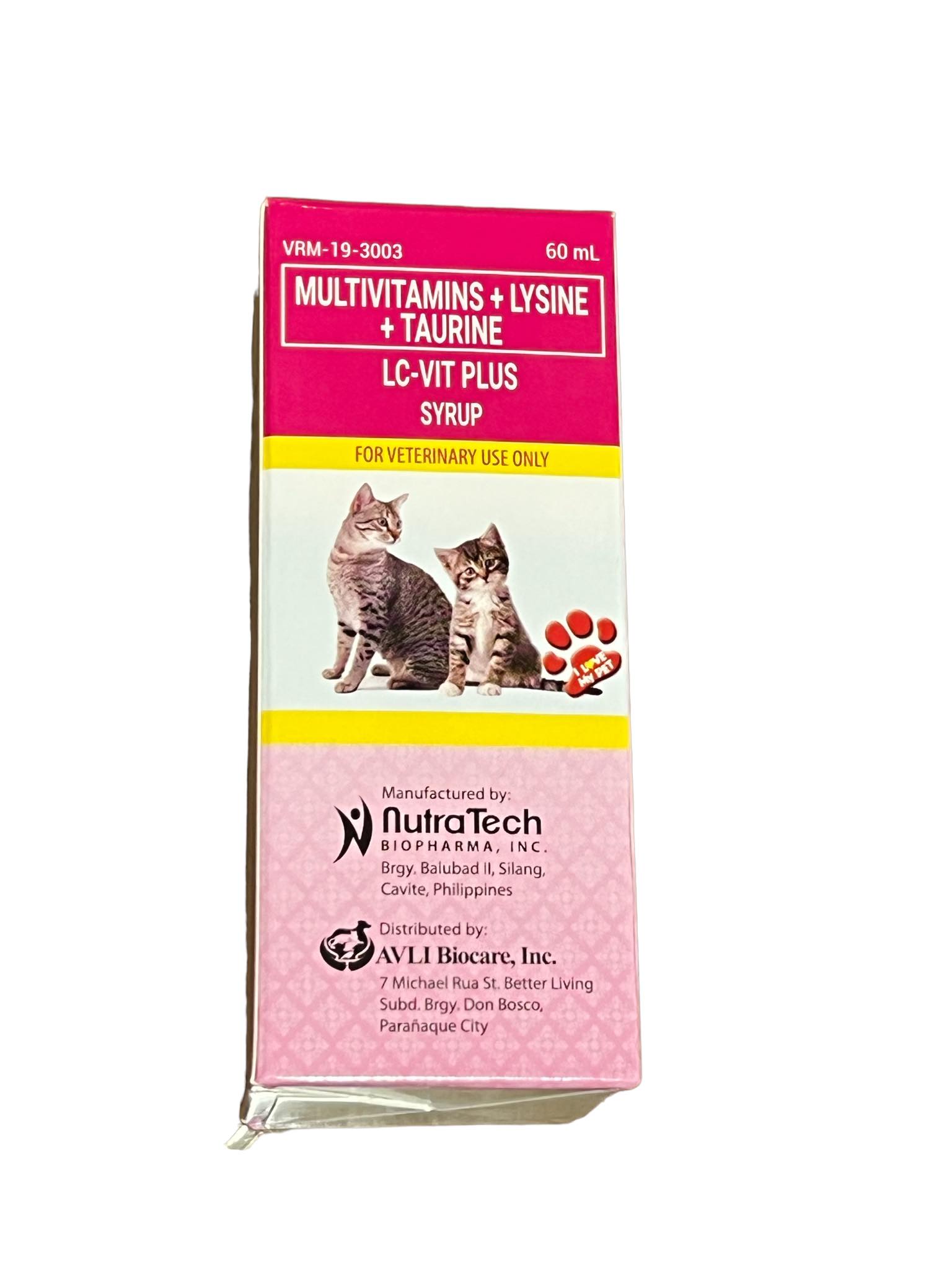LC Vit Plus Multivitamins Cat and Kitten Syrup 60ML | Lazada PH