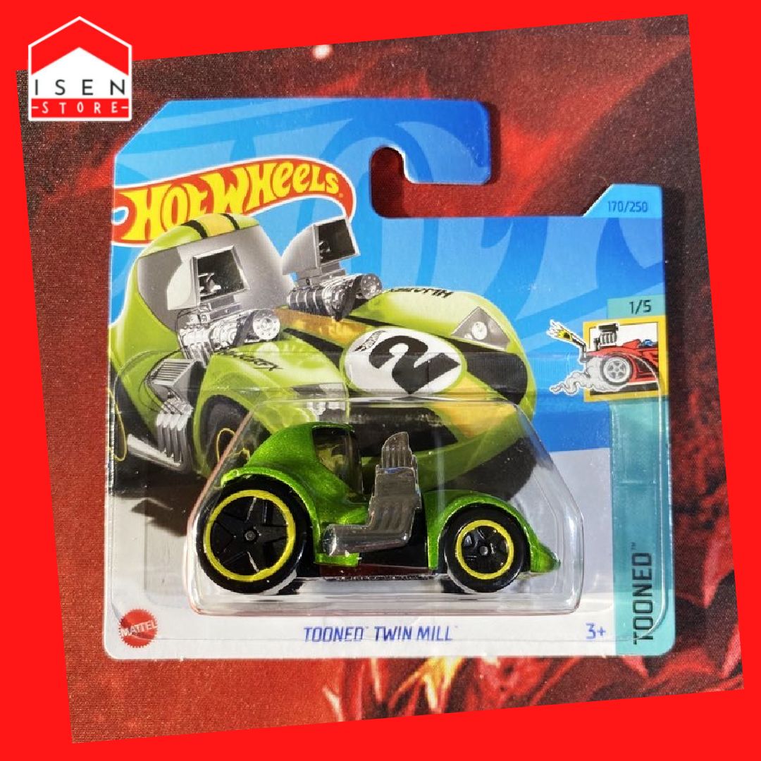 Hot Wheels - TOONED TWIN MILL - TOONED 1/5 Toy Cars & Trucks for Kids ...