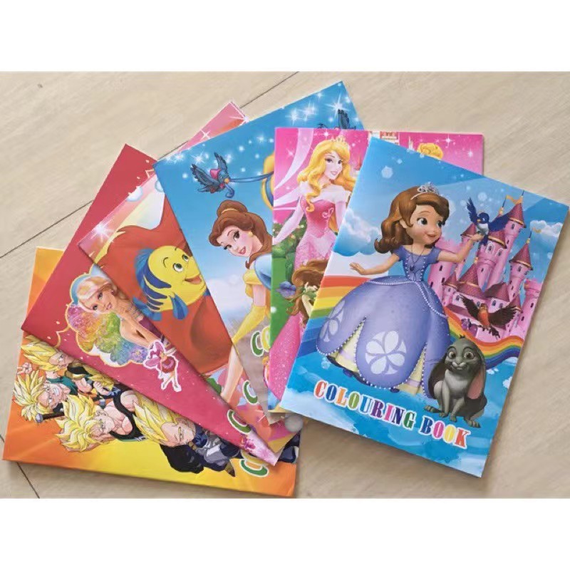 Coloring book With Sticker giveaways14x21cm | Lazada PH
