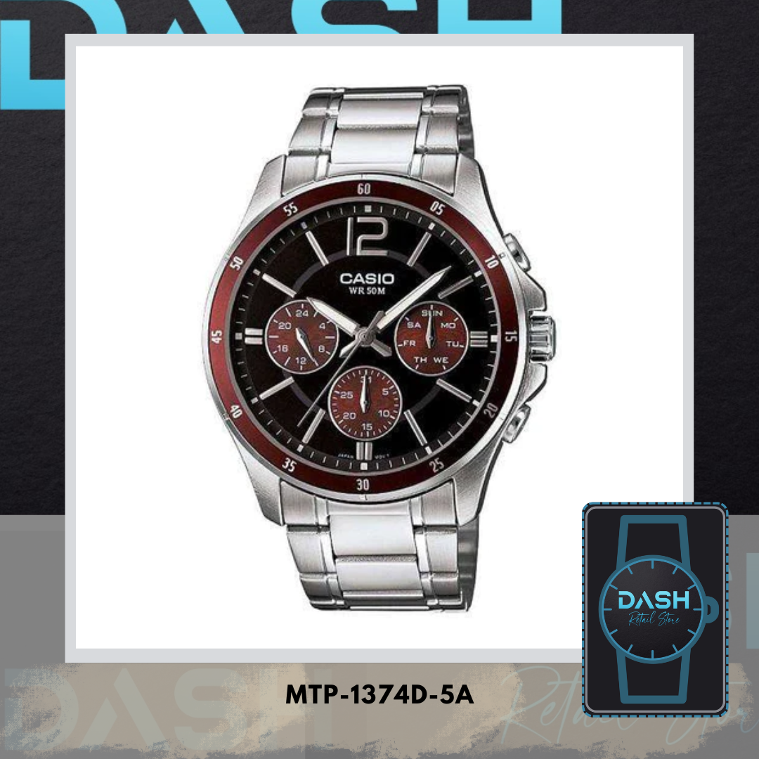 100% Original and legit Casio MTP-1374D-5A / MTP1374D-5A | Lazada PH
