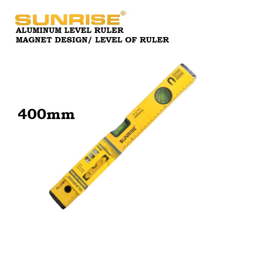 SUNRISE Aluminum Level Bar with Magnet Heavy Duty | Lazada PH