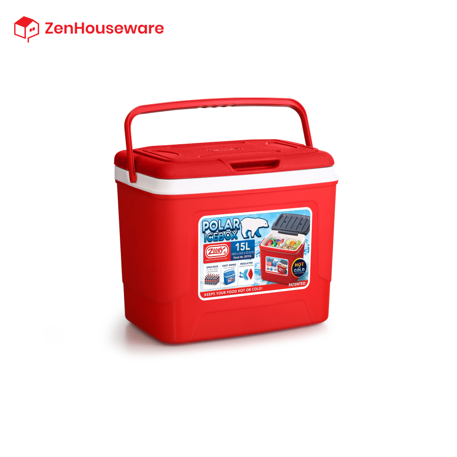 Zooey 15 Liter High-Quality Cooler Box Polar Ice Box Chest Insulated ...