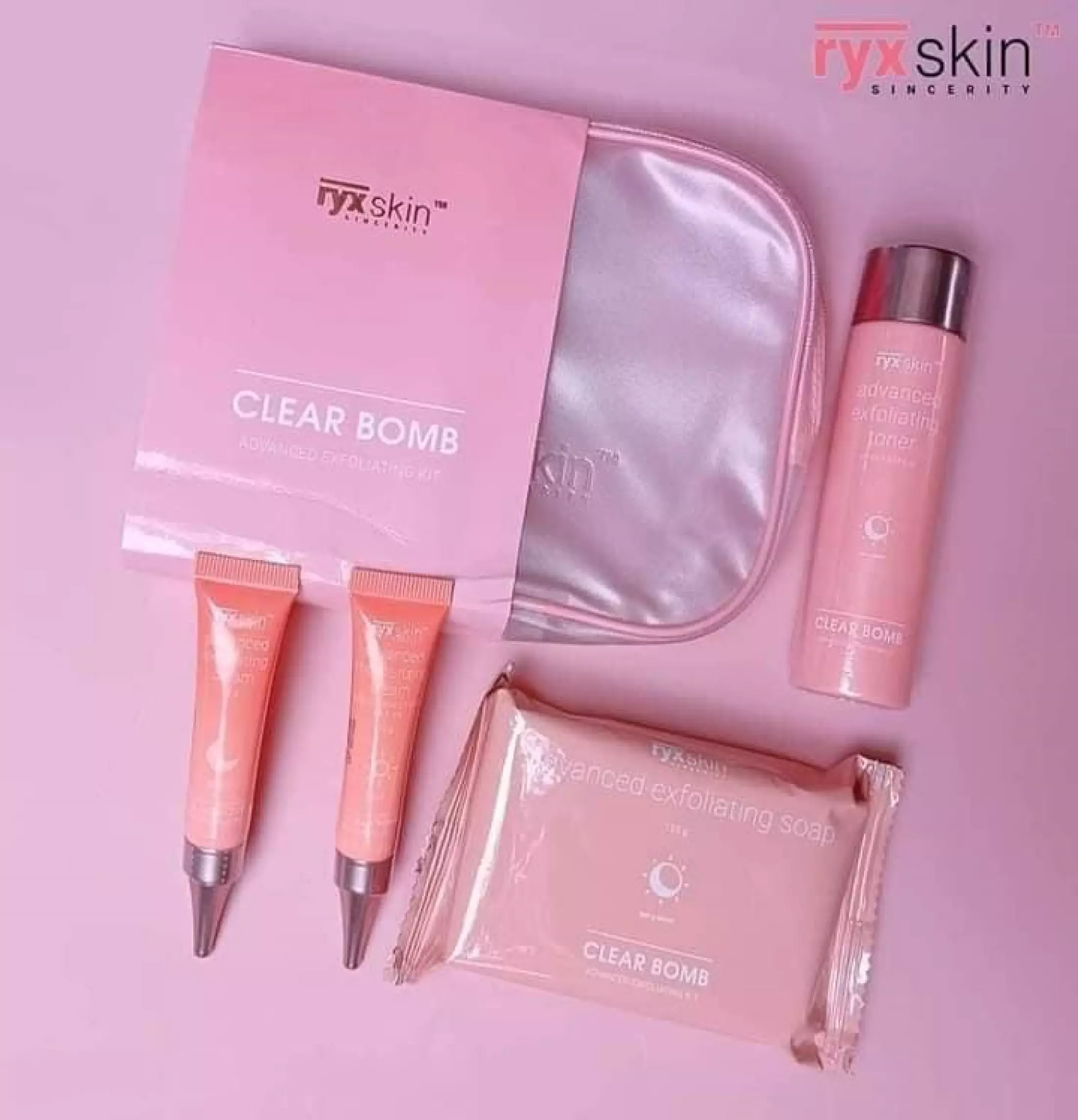 RYX Skincerity Clear Bomb Advanced Exfoliating Kit | Lazada PH