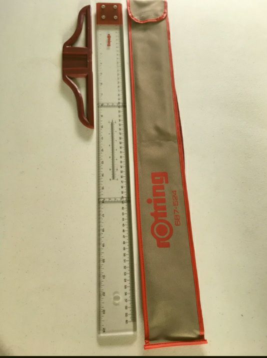 Rotring t-square 24 inch acrylic | Lazada PH
