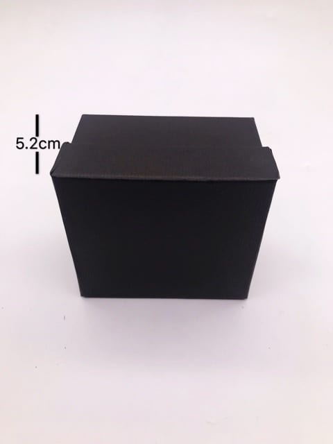 Empty Ordinary Box with pillow Box size 8.5x8x5.3cm #gift #box #black # ...