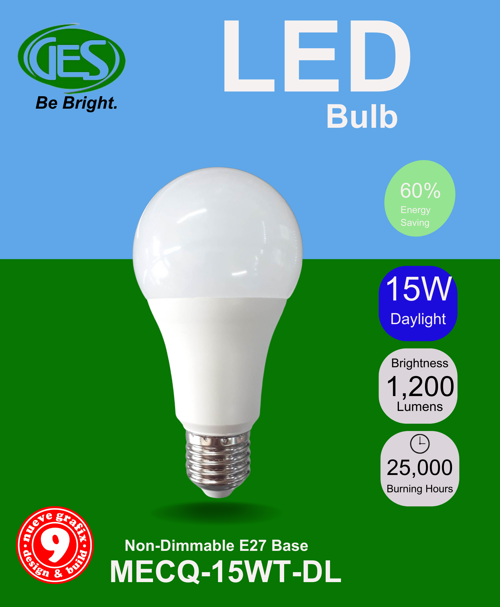 GES LED BULB DAYLIGHT | Lazada PH