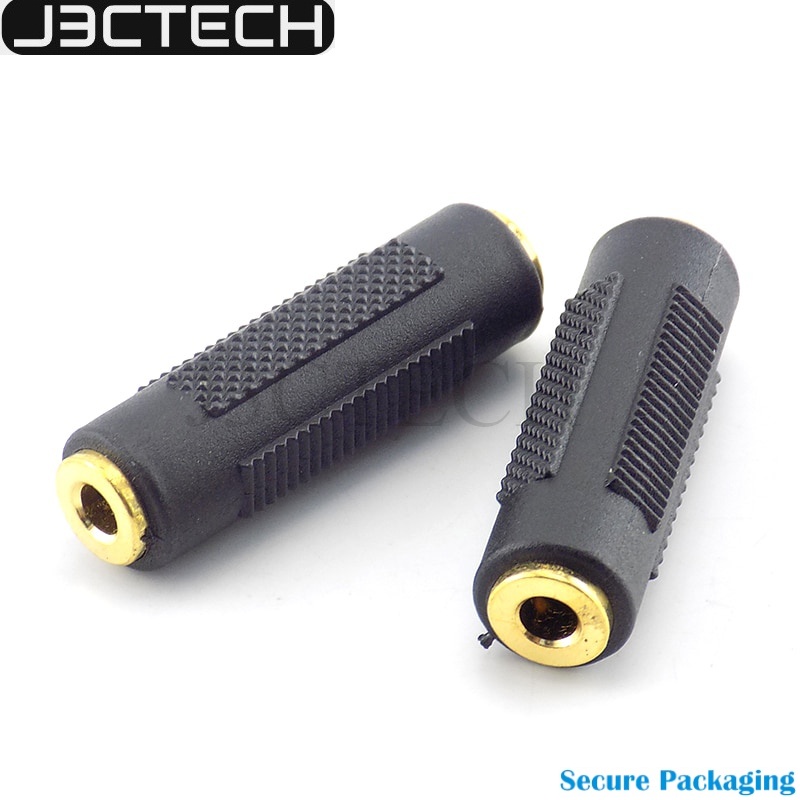 3.5mm Stereo Jack to 3.5mm Stereo Jack Female to Female Adapter ...