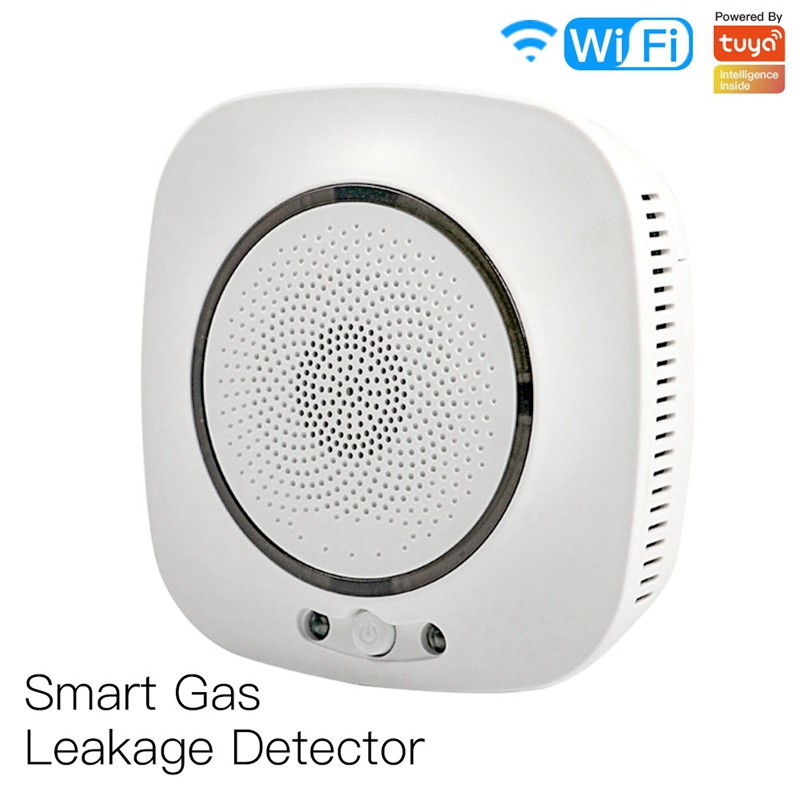 WiFi Smart Gas Leakage Fire Security Detector Gas Combustible Alarm ...
