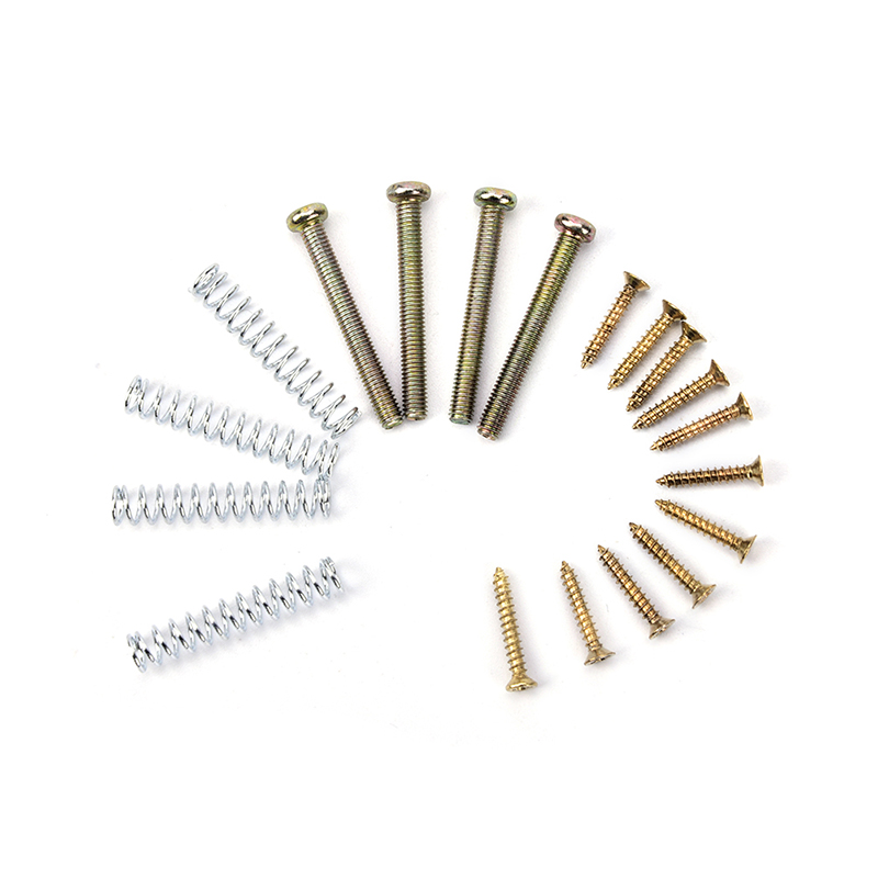 bashijian Humbucker pickup screws set height screw w/spring gold easy ...