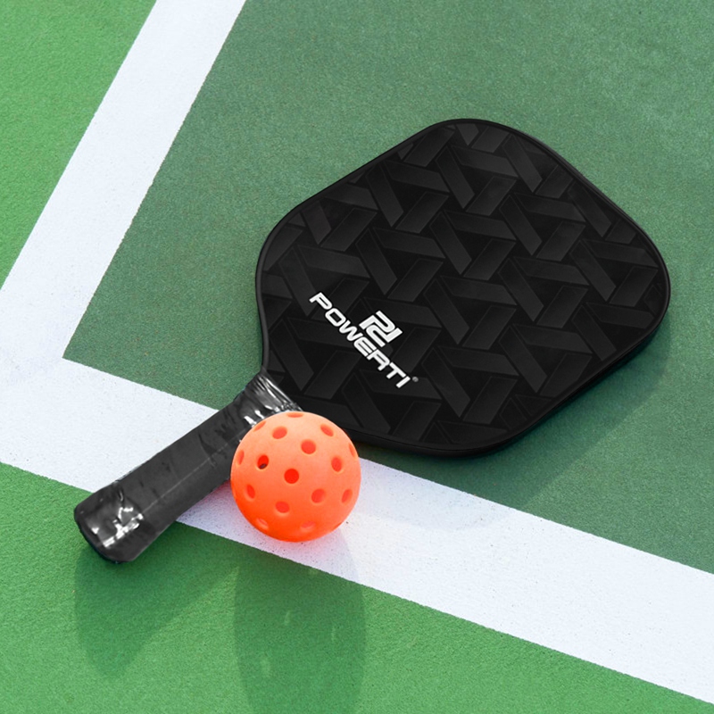 POWERTI Pickleball Paddle Racket Lightweight Carbon Fiber Racquet ...
