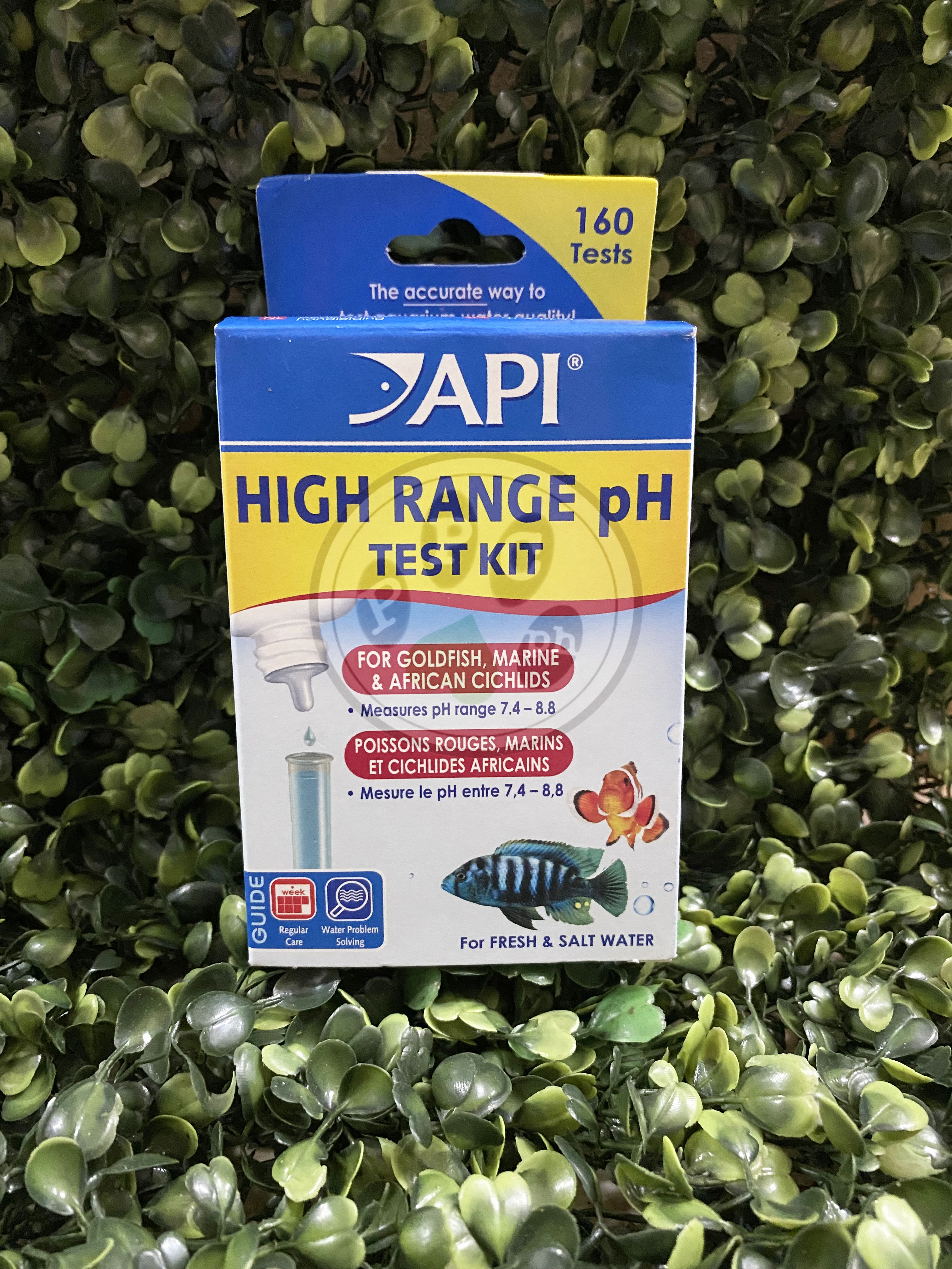 API HIGH RANGE pH TEST KIT 160 Test Kits for Aquarium | Lazada PH
