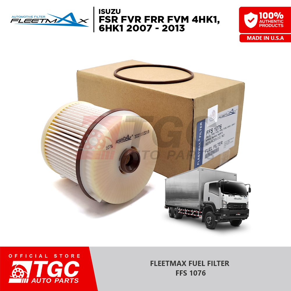 Fleetmax Fuel Filter for ISUZU FSR FVR FRR FVM 4HK1, 6HK1 2007 - 2013 ...