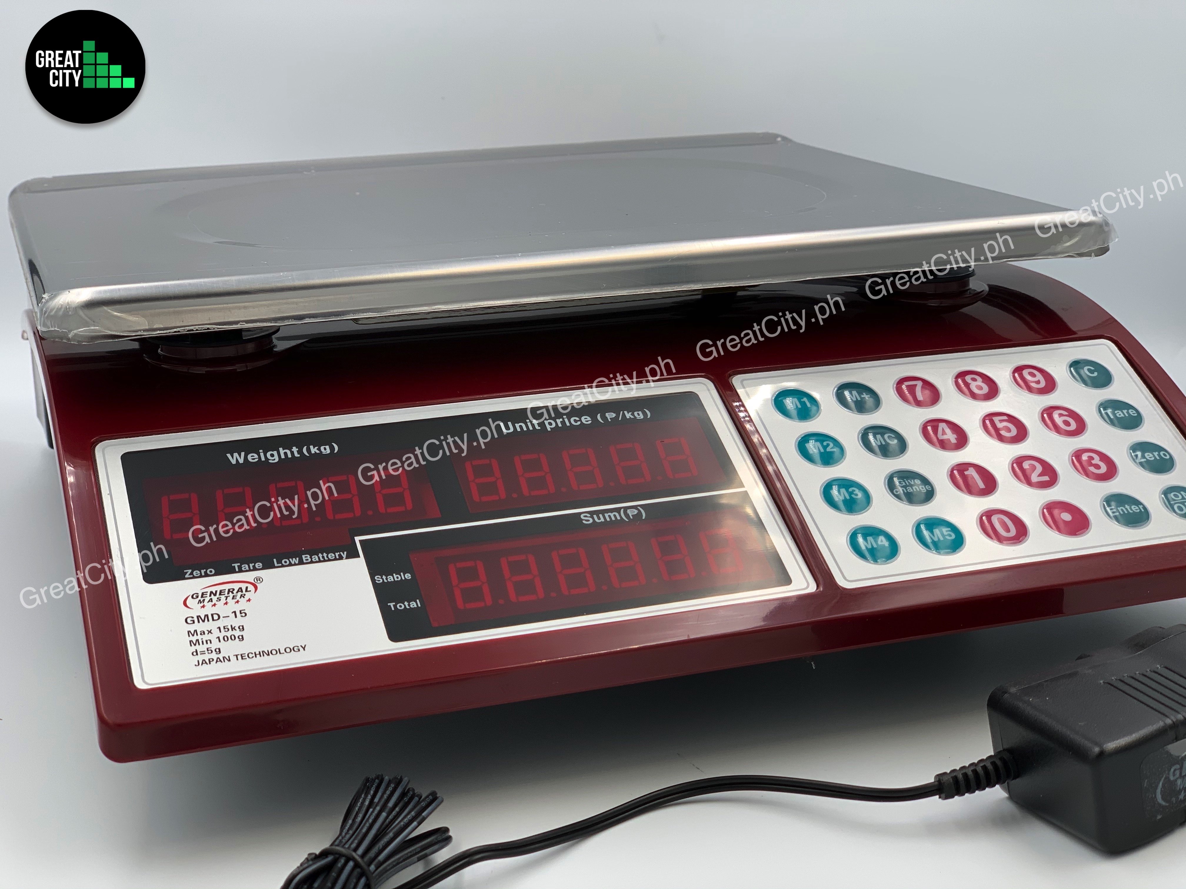 General Master Digital Weighing Scale 15 Kg. | Lazada PH