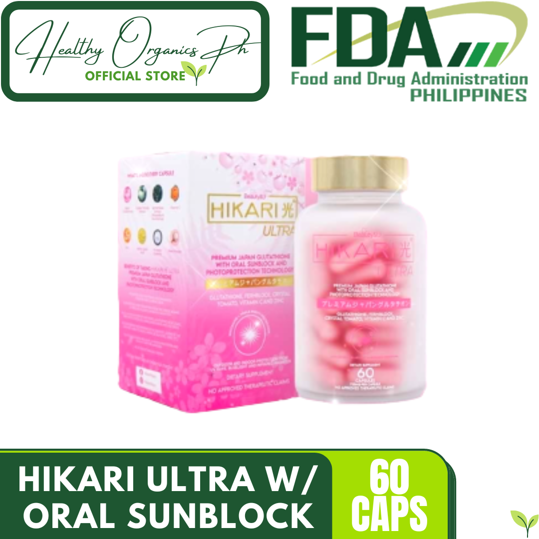HIKARI Premium Japan Glutathione 60 capsules whitening Hikari Premium ...