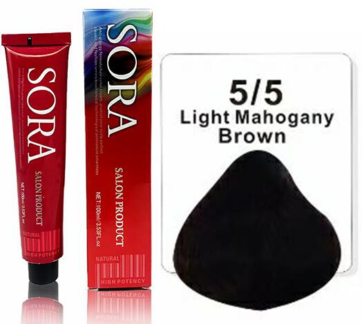 Sora Hair Color Dye 5/5 6/6 7/5 100ml | Lazada PH