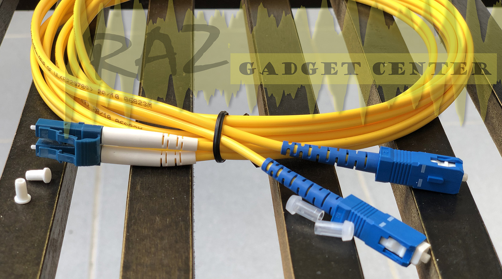 LC/PC - SC/PC Single Mode Duplex PVC 3.0mm Thick Fiber Optic Patch ...