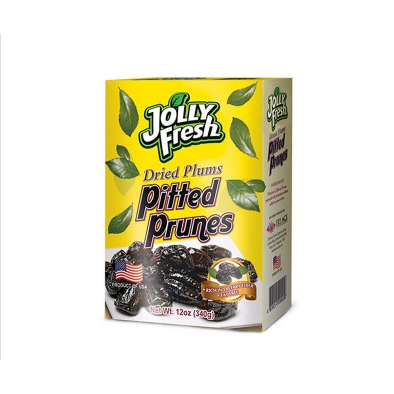 JOLLY FRESH PRUNES ( PITTED DRIED PLUMS) 340 GRAMS | Lazada PH