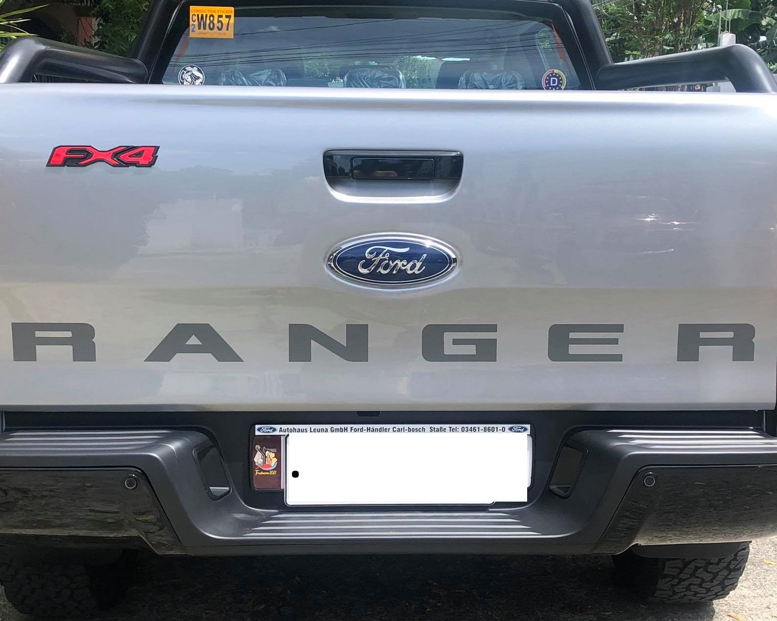 TAILGATE DECAL FOR 2020 FORD RANGER (CHARCOAL GRAY) | Lazada PH
