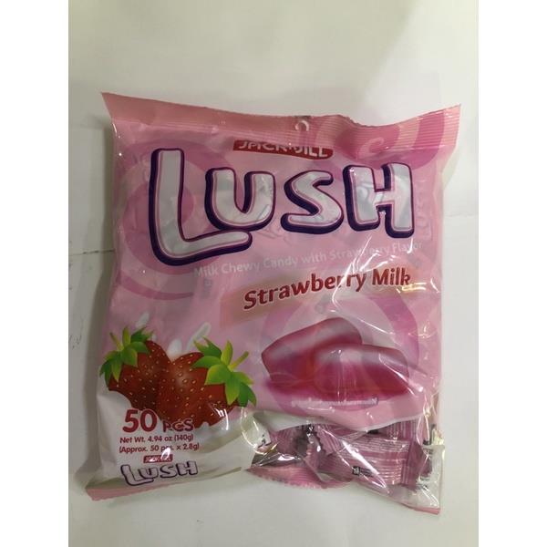 ☃₪ Lush Chocolate /strawberry Chewy Candy 140g x 50pcs | Lazada PH