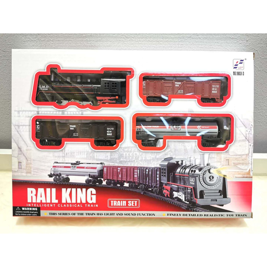 Rail King Intelligent Classical Train Set for Kids | Lazada PH