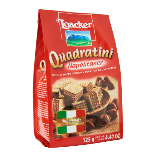 Loacker Quadratini Napolitaner Wafer 4.41oz (125g) | Lazada PH