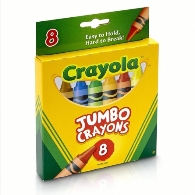 Crayola jumbo crayons 8 colors | Lazada PH