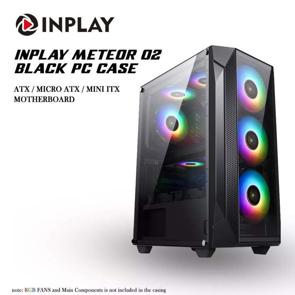 INPLAY METEOR 02 CPU CASE | Lazada PH