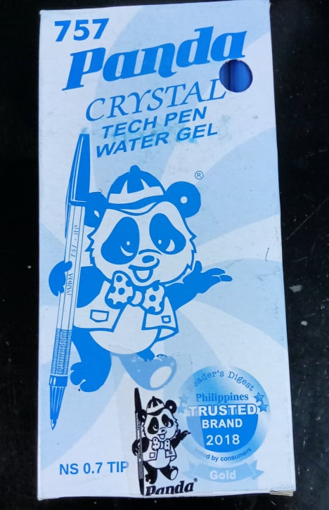 Panda ballpen (25 pcs/1 box) black ,blue ,red | Lazada PH