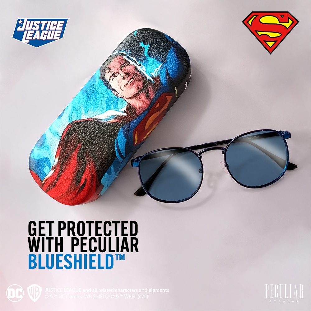 Justice League X Peculiar SUPERMAN Eyeglasses Anti-radiation Computer ...
