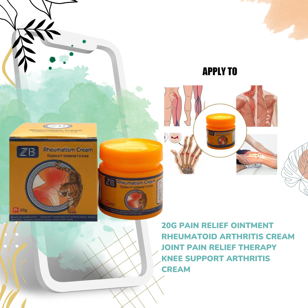 Rheumatism Arthritis Pain Relief Ointment Joint Back Analgesic Ache ...