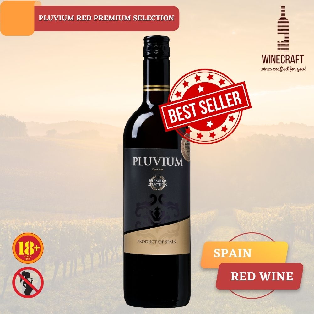 Red Wine - Pluvium Tinto Bobal-Cabernet Sauvignon Premium Selection ...