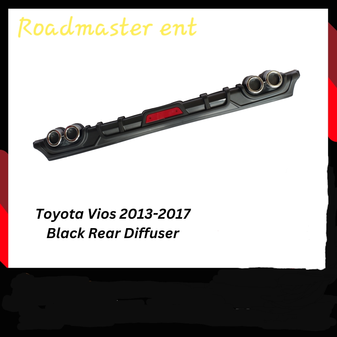 Toyota Vios 2013-2017 GEN 3 Rear Bumper Diffuser 3RD GEN SUPERMAN Rear ...