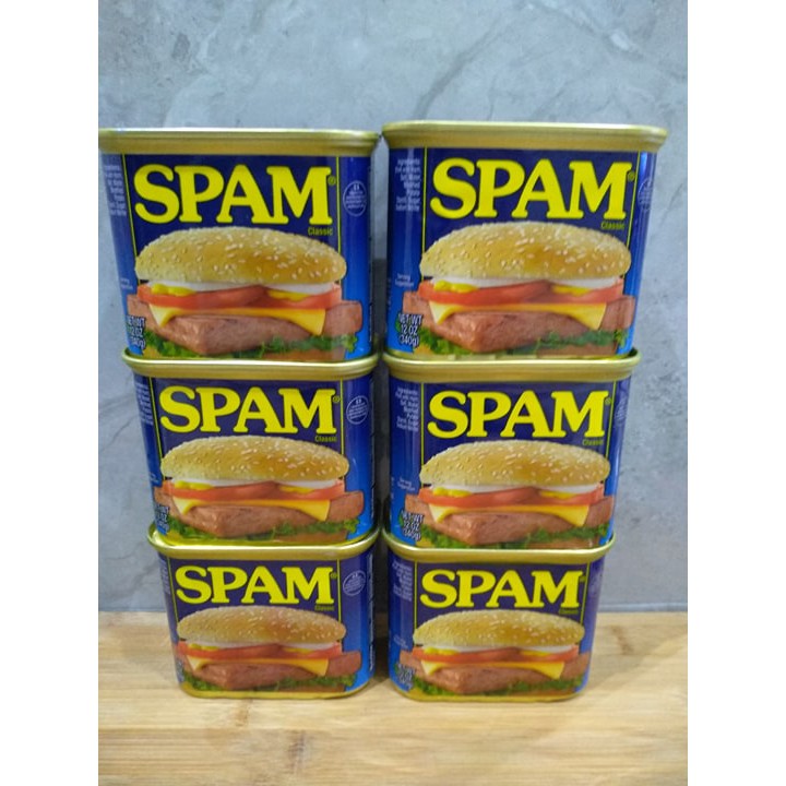 SPAM CLASSIC REGULAR 340 GRAMS SET OF 6 | Lazada PH