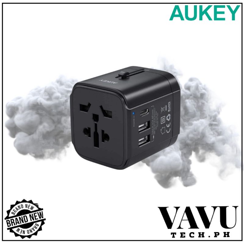 Aukey PA-TA01 Universal Travel Adapter | Lazada PH
