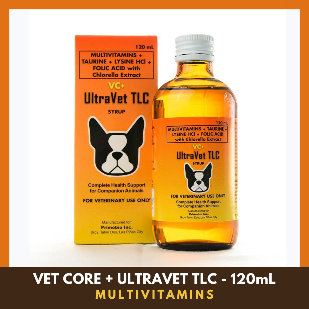 Vet Core+ Ultravet TLC Multivitamins Syrup - 120mL | Lazada PH