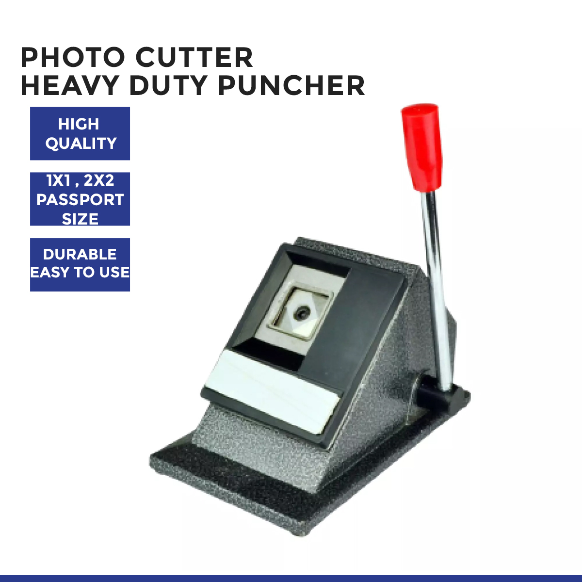 Officom Die Photo Cutter (1x1 / 2x2 / Passport Size) Desktop Photo ...