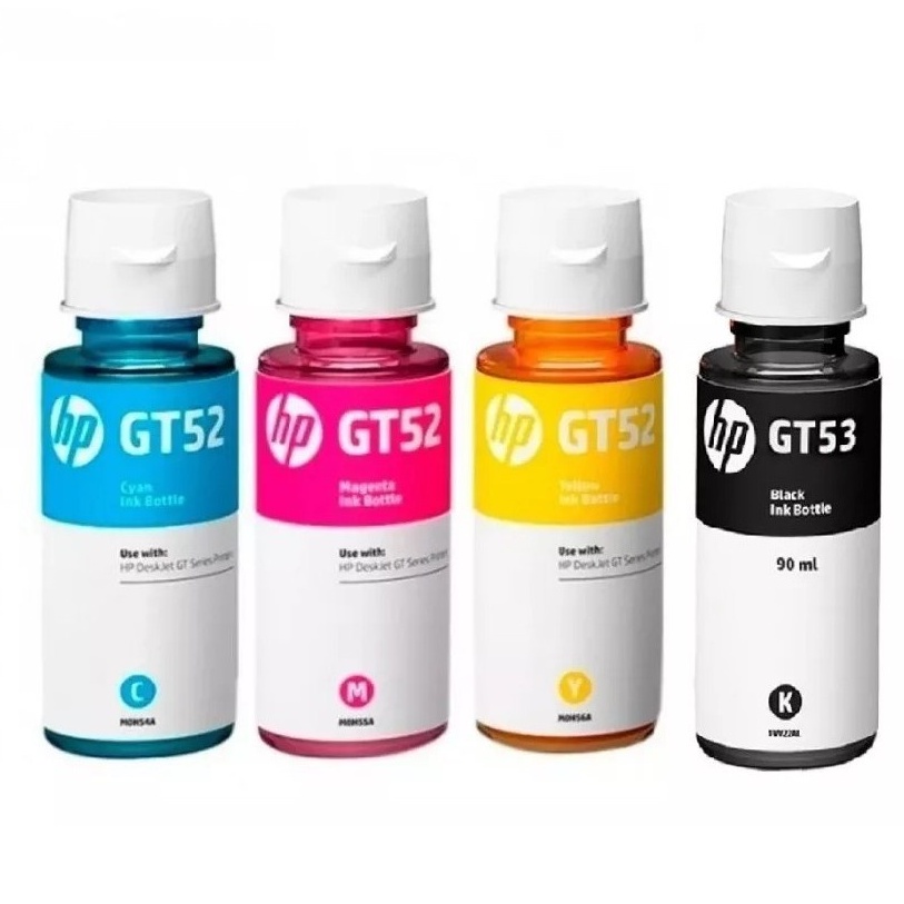 HP INK GT52/ HP GT53 Ink (BK C Y M) NO BOX | Lazada PH