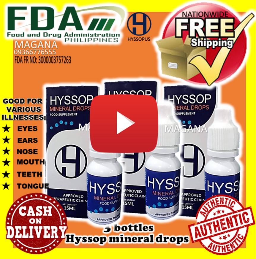 3 dropper Original & Effective miracle Hyssop eye drops cataract and ...