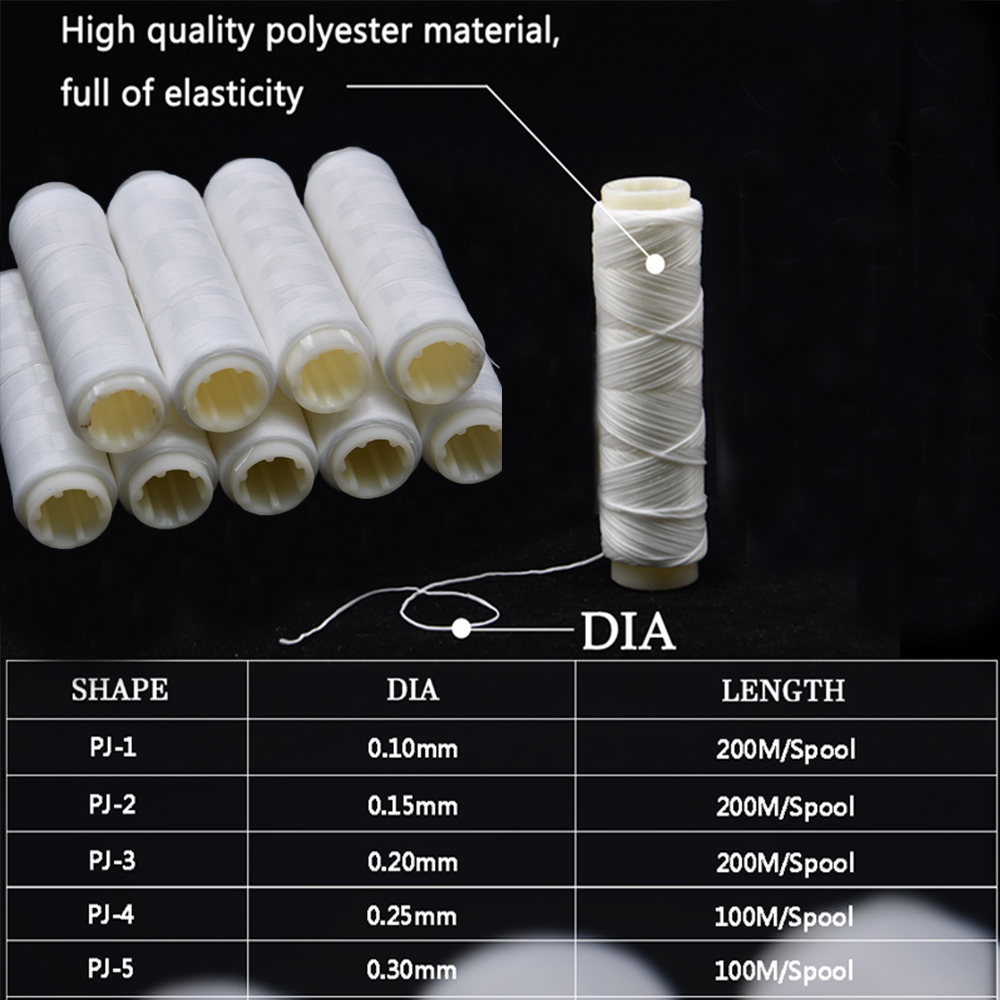 Fashionday 12Pcs/set Nylon Monofilament Medical Thread With Needle ...