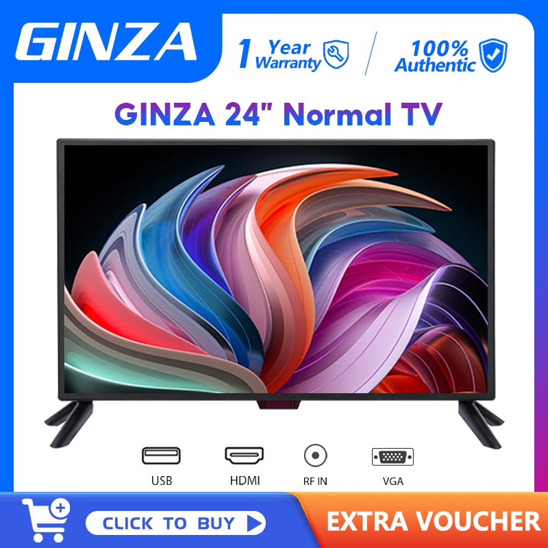 GINZA 24 inch FHD TV Sale Flatscreen Not Smart TV sale Ultra-slim LED TV Cheap TV 24 inch ...