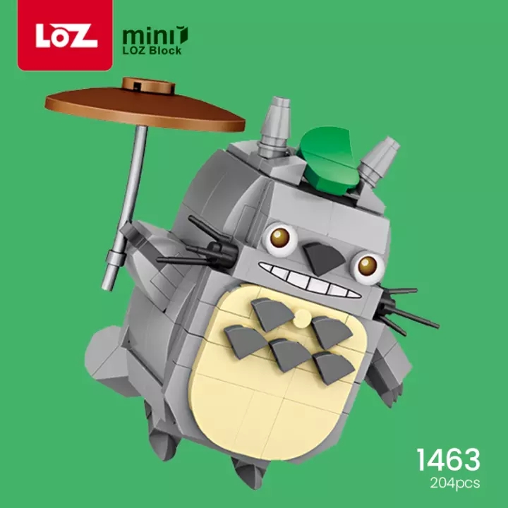 LOZ IDEAS Mini Block Modular 1464/1463 Mei Kusakabe Totoro My Neighbour ...