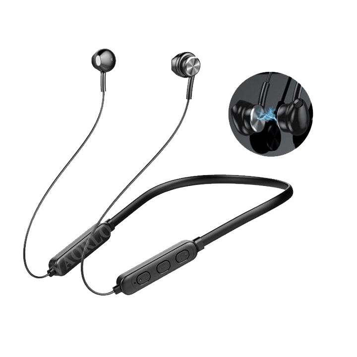 VEKEK TWS Neck Wireless Bluetooth 5.1 Earphones Magnetic Sports Running ...