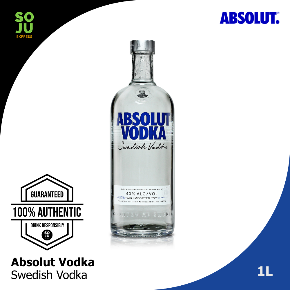 Absolut Vodka - 1L | Lazada PH