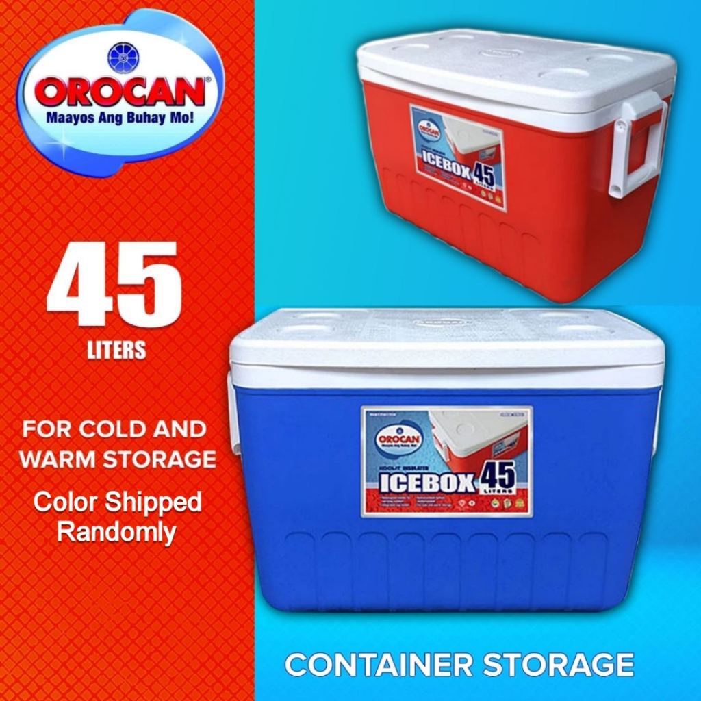 OROCAN BRAND HIGH-QUALITY COOLER ICE BOX ICE CHEST INSULATED COOLER 45L ...