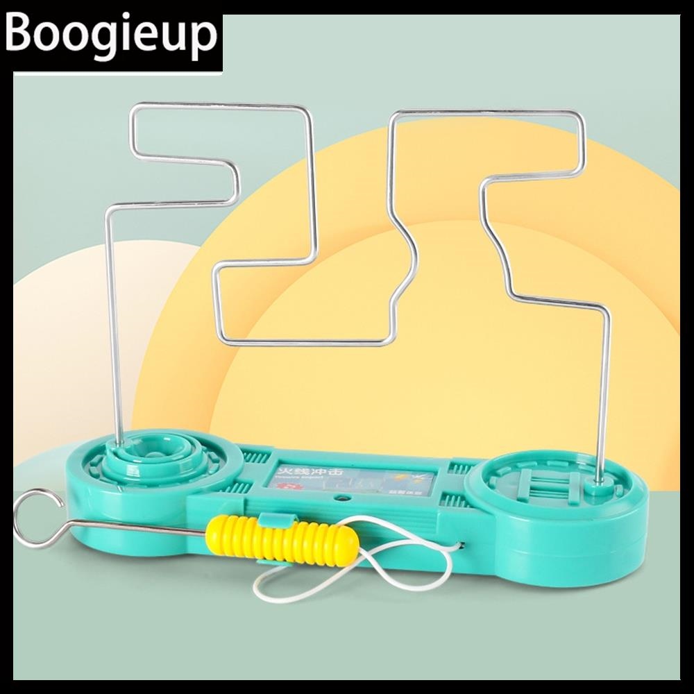 Funny Circuit Maze Game Buzz Wire Finger Shock Science Experiment ...